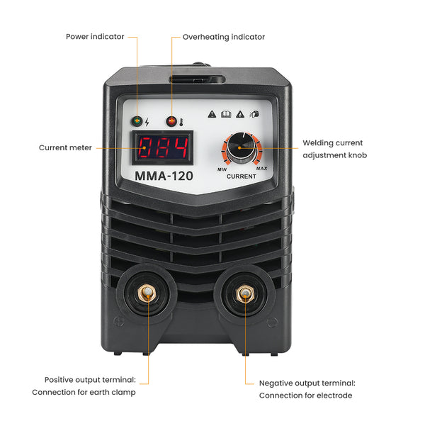 Mecpow MMA-120 Dual-voltage Stick Welder