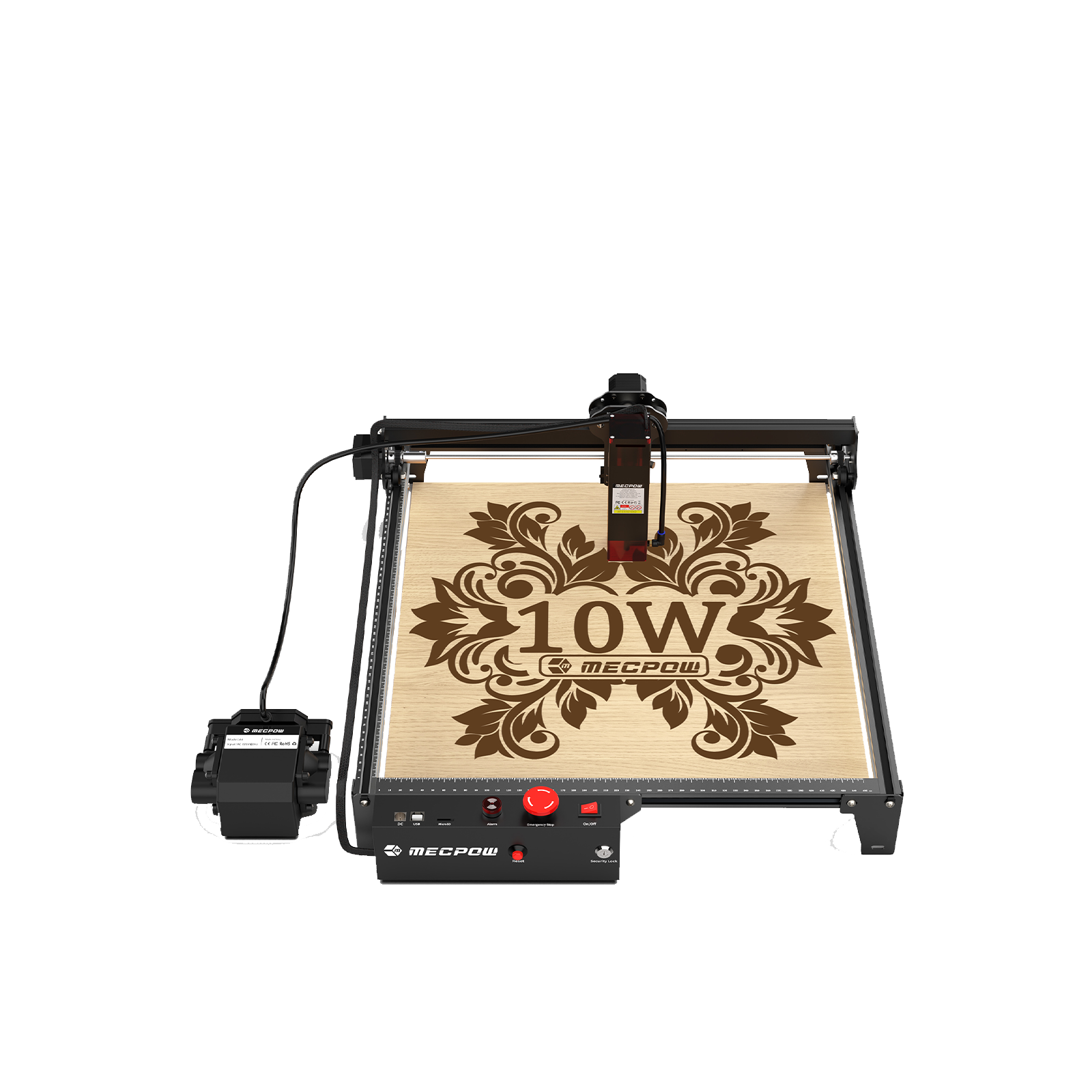 Mecpow X3 Pro 10W Laser Engraving Machine With Air Pump Kit