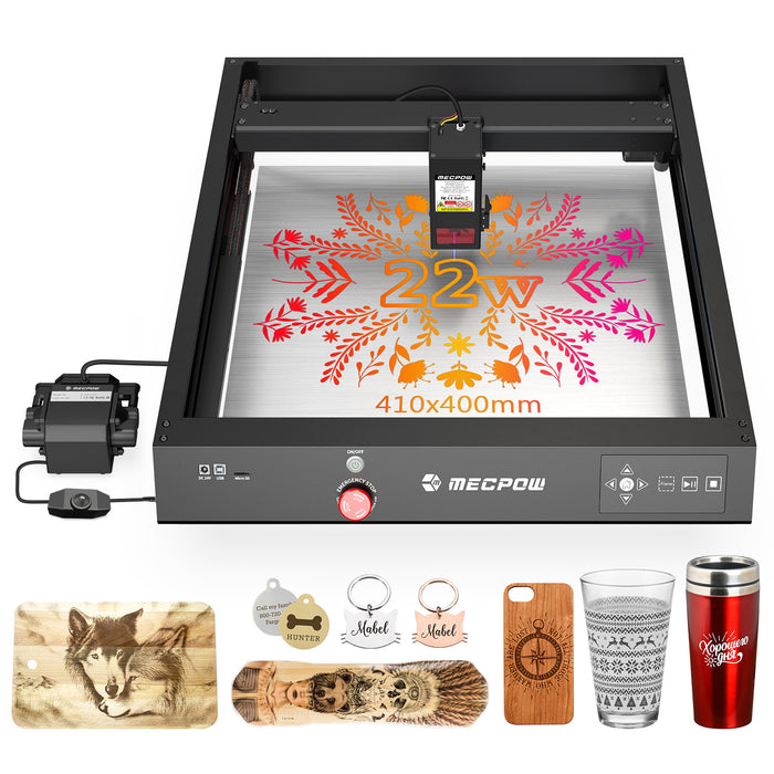 Mecpow X4 22W Powerful Laser Engraver