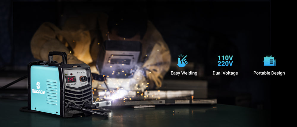 Mecpow MMA-120 Dual-voltage Stick Welder